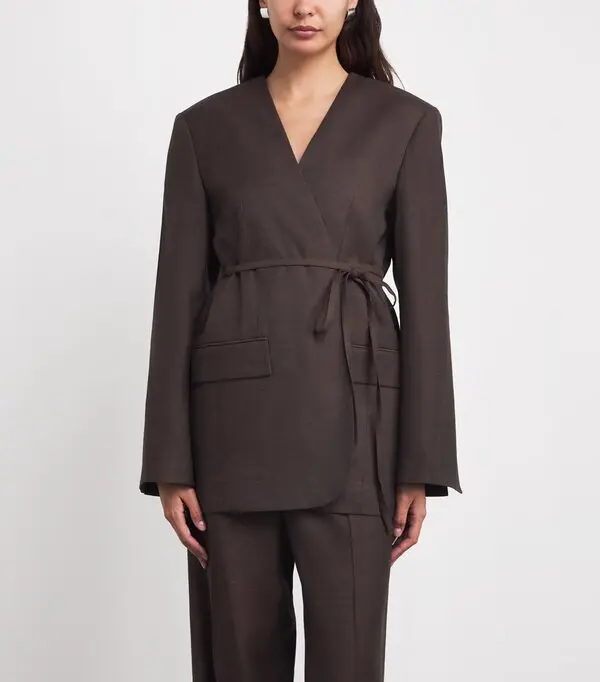 HERSKIND Indiana Oversized Blazer - Brown