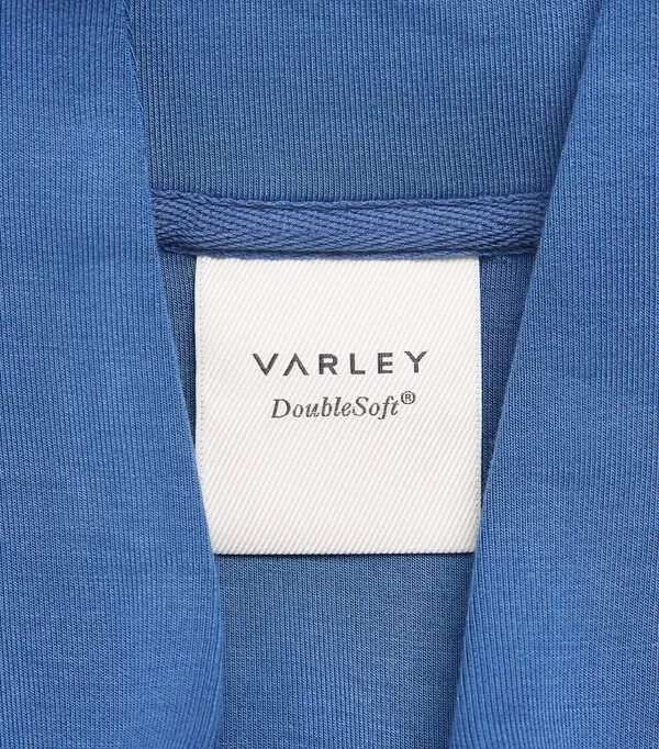 Varley Doublesoft Davidson Quarter-zip Sweatshirt - Blue