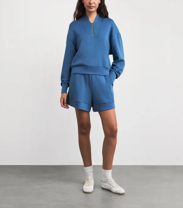 Varley Atrium High-rise Shorts - Blue