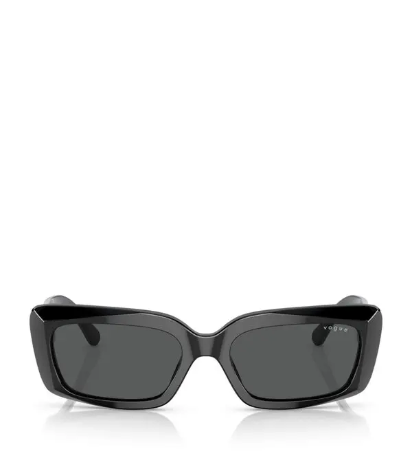 VOGUE Acetate Pillow Sunglasses - Black