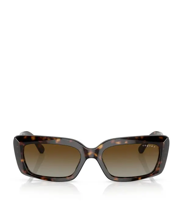 VOGUE Acetate Pillow Sunglasses - Brown