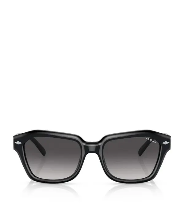 VOGUE Acetate Irregular Sunglasses - Black