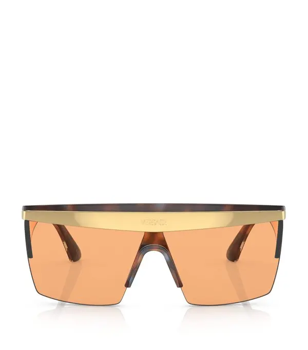 Versace Ve2254 Square Sunglasses - Brown