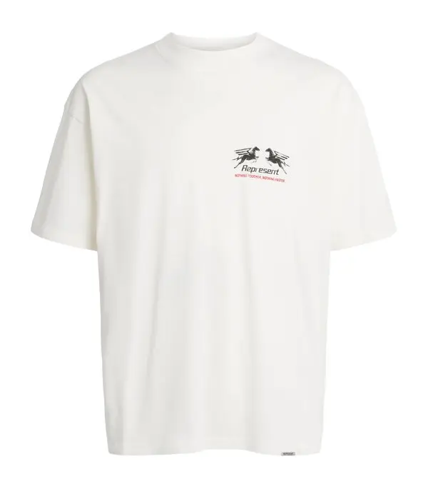 REPRESENT Cotton 24 Hour Service T-shirt - White