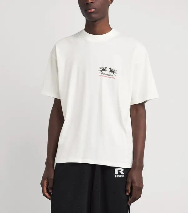 REPRESENT Cotton 24 Hour Service T-shirt - White