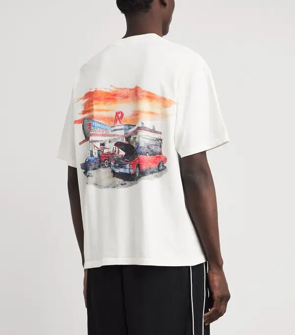 REPRESENT Cotton 24 Hour Service T-shirt - White