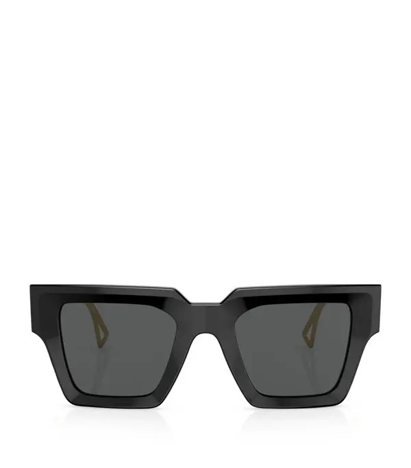 Versace Acetate Ve4431 Square Sunglasses - Black
