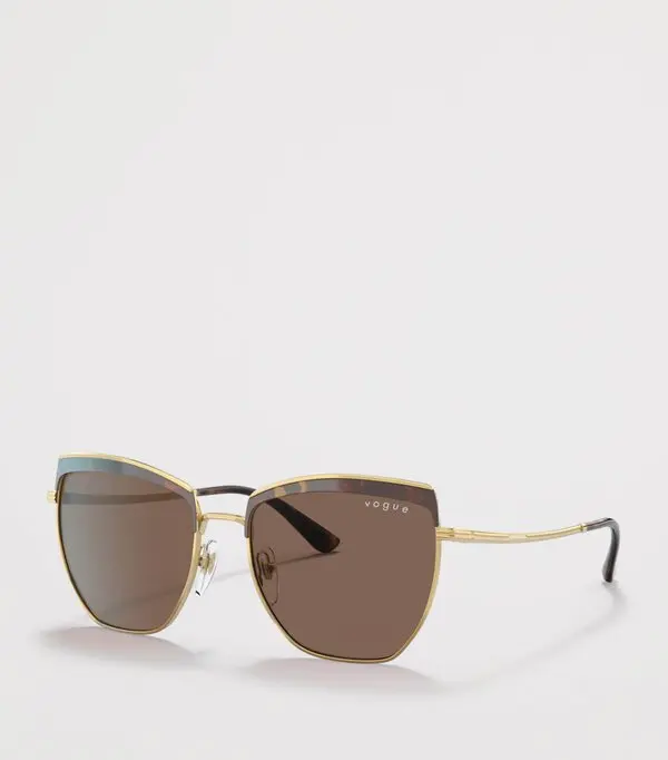 VOGUE Metal Irregular Sunglasses