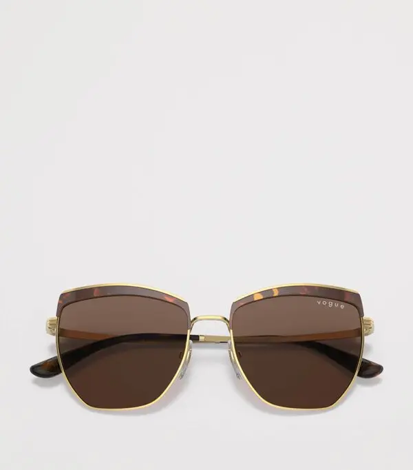 VOGUE Metal Irregular Sunglasses