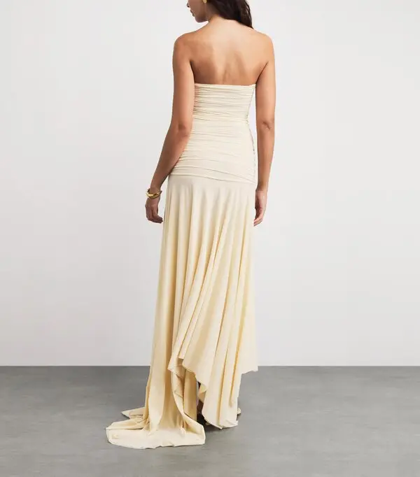 MAYGEL CORONEL Andi Strapless Midi Dress