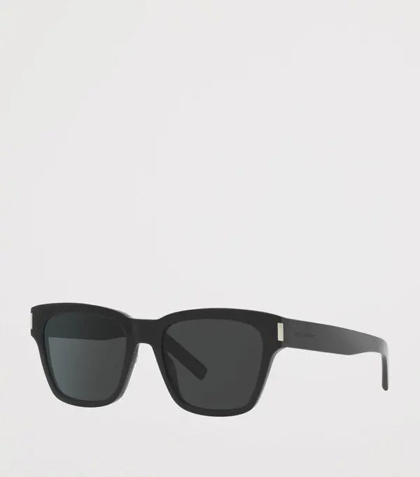 Saint Laurent Acetate Pillow Rectangle Sunglasses