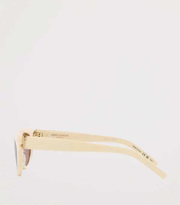 Saint Laurent Acetate Cat Eye Sunglasses