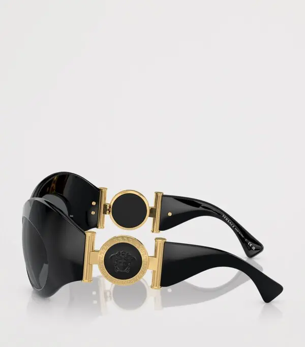 Versace Acetate Irregular Sunglasses
