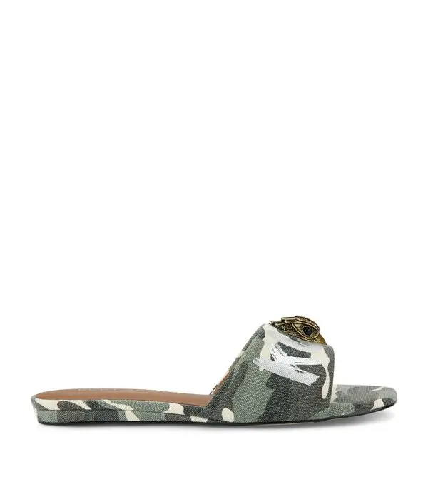 Kurt Geiger Camouflage Kensington Sandals - Green