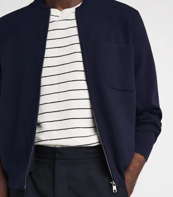 Falke Organic Cotton Zip-up Sweater