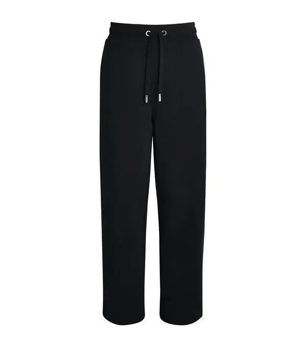 AMI Paris Cotton De Coeur Sweatpants - Black