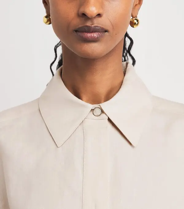 Agnona Linen Shirt - Beige
