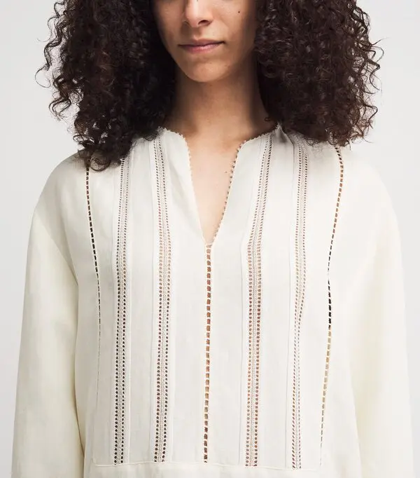 Fabiana Filippi Openwork Maxi Kaftan