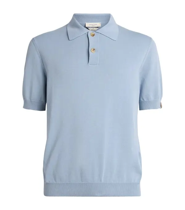 Jacob Cohen Brushed Cotton Polo Shirt