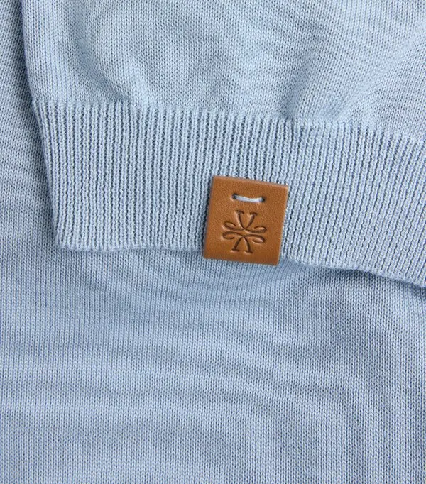 Jacob Cohen Brushed Cotton Polo Shirt