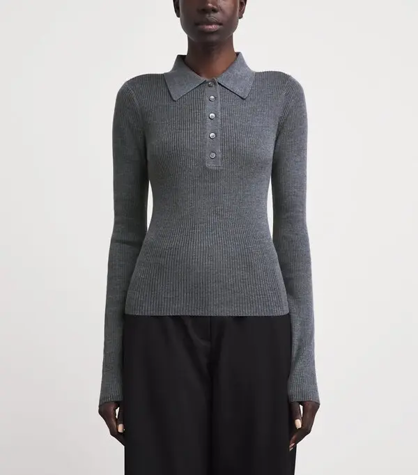 Almada Label Wool-silk-cashmere Jules Top