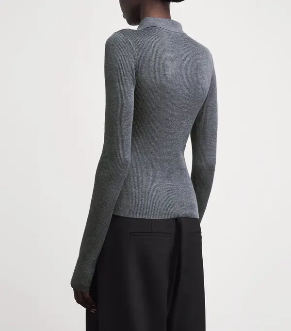 Almada Label Wool-silk-cashmere Jules Top