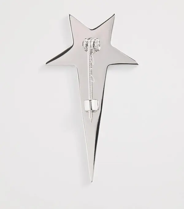 Rick Owens Pentagram Lapel Pin