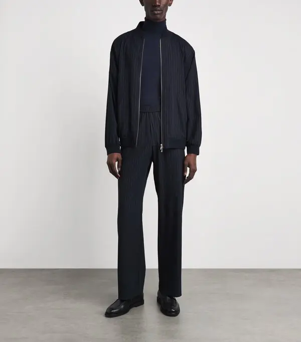 ALAN SCOTT Superfine Merino Wool Rollneck Sweater