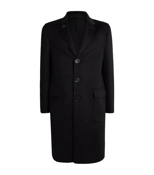 ALAN SCOTT Cashmere-blend Double-face Coat
