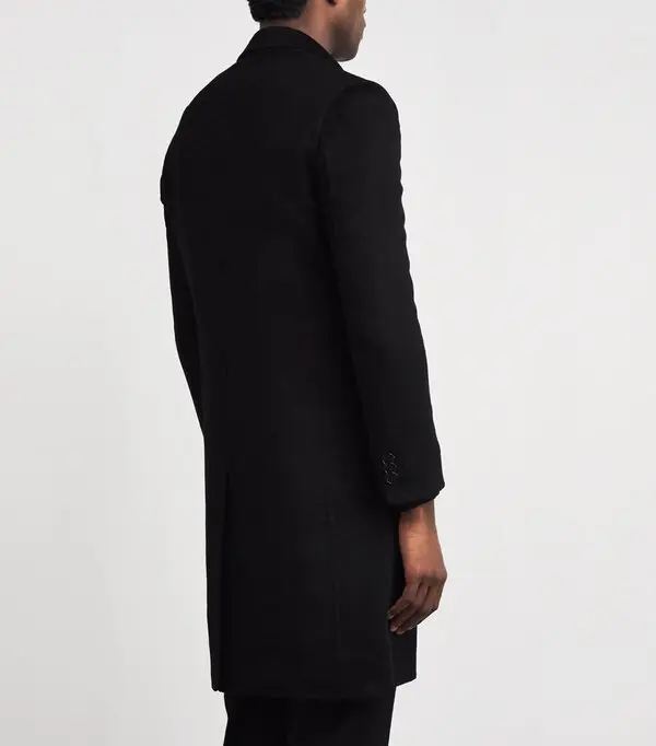 ALAN SCOTT Cashmere-blend Double-face Coat