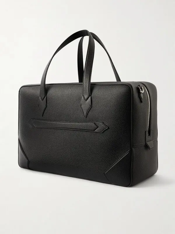 Montblanc Full-grain Leather Weekend Bag