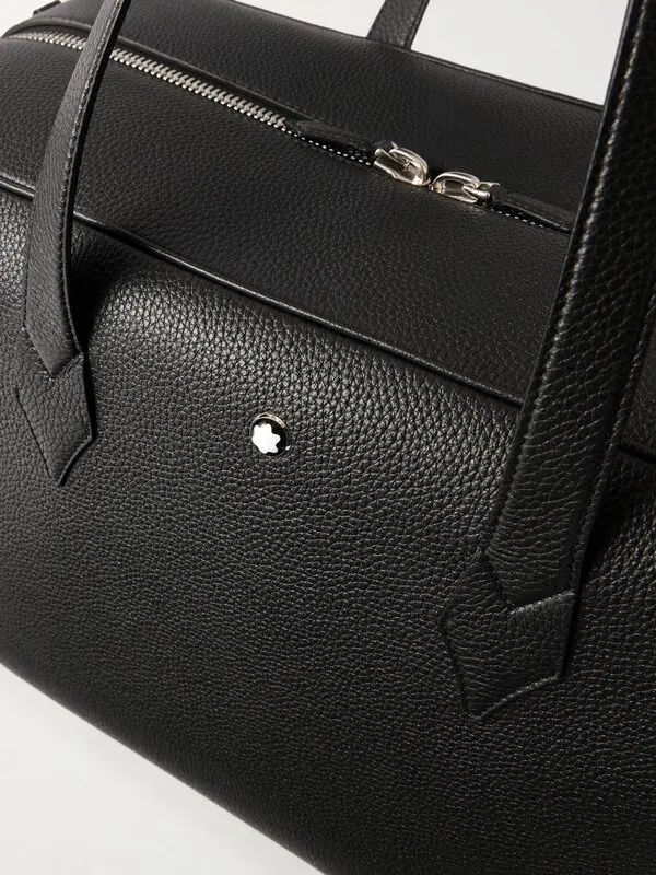 Montblanc Full-grain Leather Weekend Bag