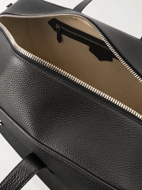 Montblanc Full-grain Leather Weekend Bag