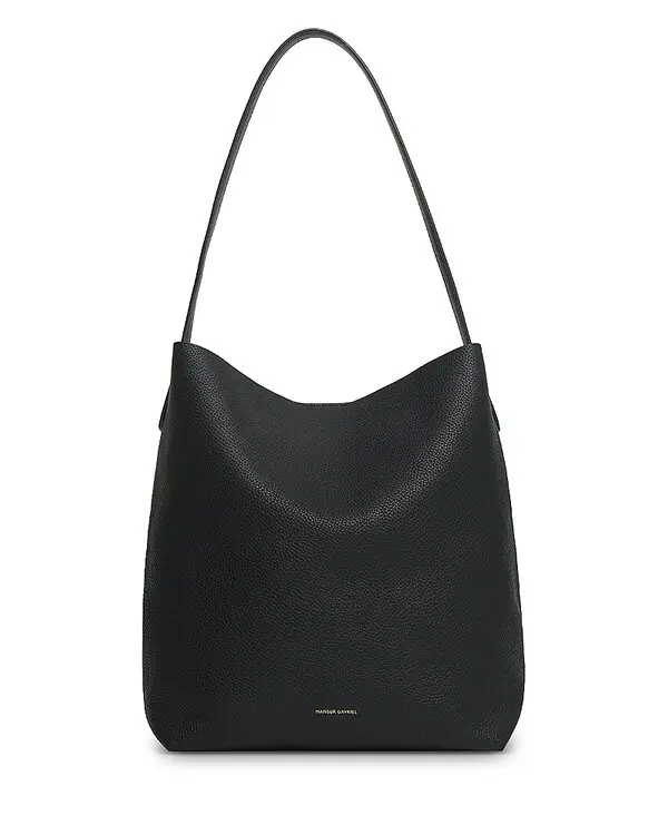MANSUR GAVRIEL Small Leather Cabas Tote - Black