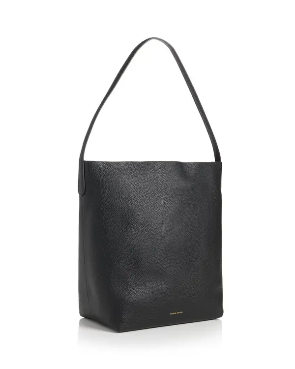 MANSUR GAVRIEL Small Leather Cabas Tote - Black