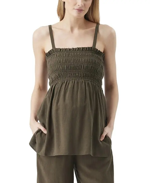 RIPE MATERNITY Ella Shirred Tunic