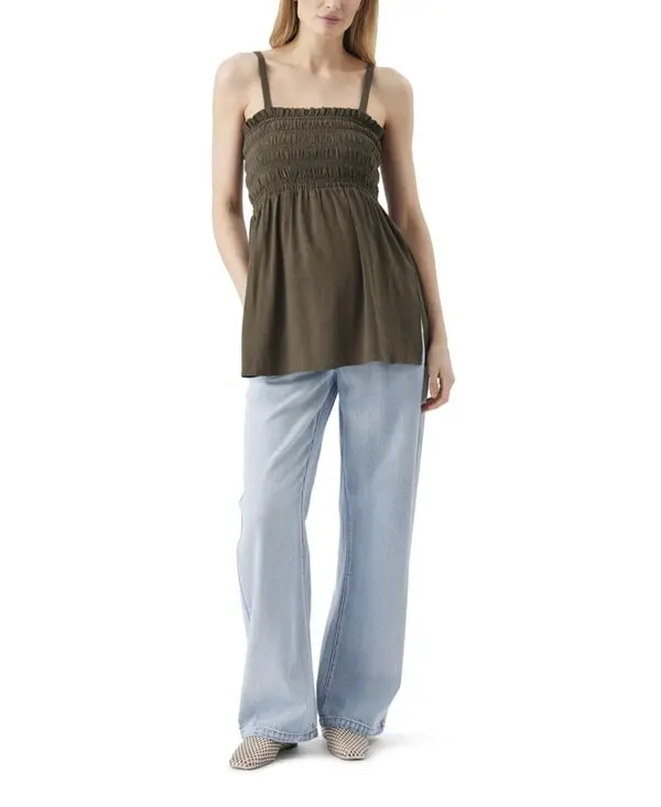 RIPE MATERNITY Ella Shirred Tunic