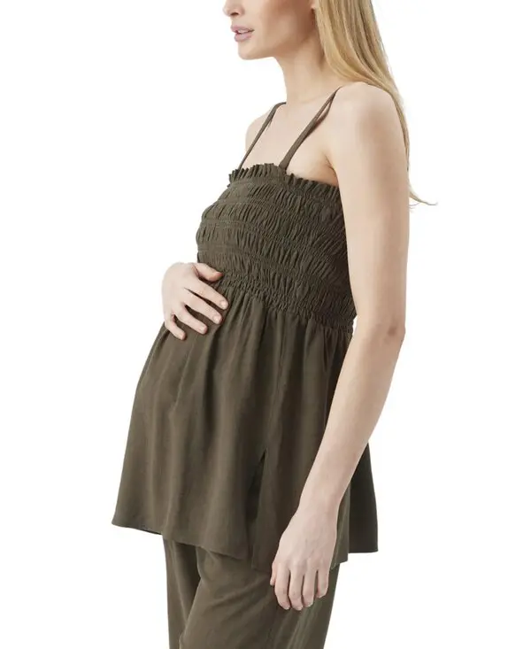 RIPE MATERNITY Ella Shirred Tunic
