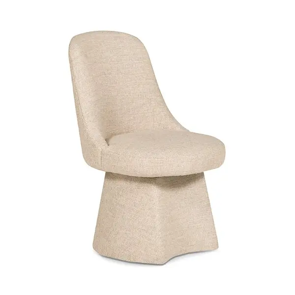 VANGUARD FURNITURE Wells Memory Swivel Side Chair - Nathan Sandstone