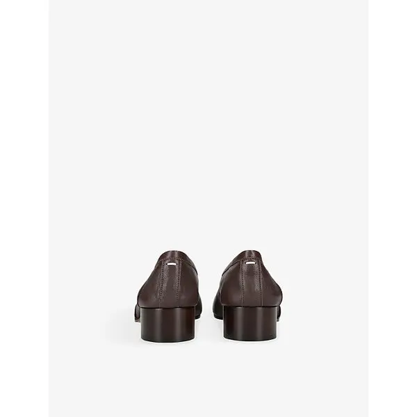 MAISON MARGIELA Tabi Ballerina Heeled Leather Shoes - Other