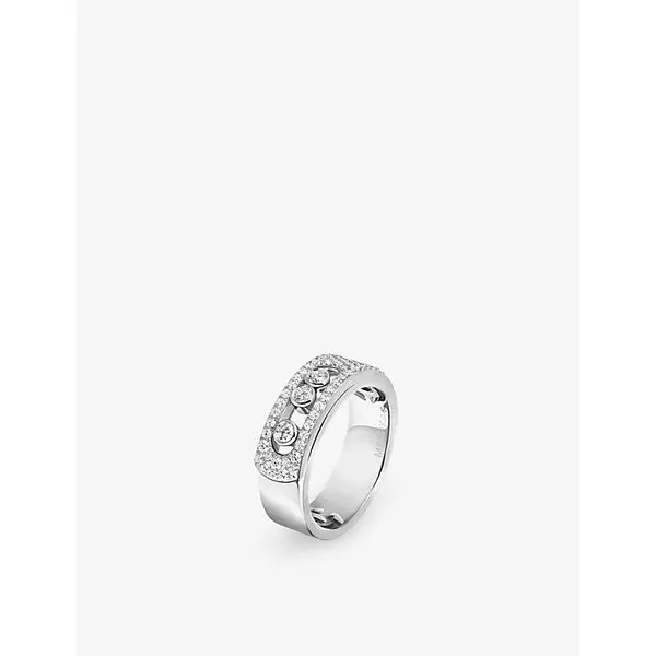 Messika Move Noa Pavé Diamond Ring - White
