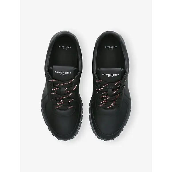 Givenchy Glide Runner Leather Trainers - Black
