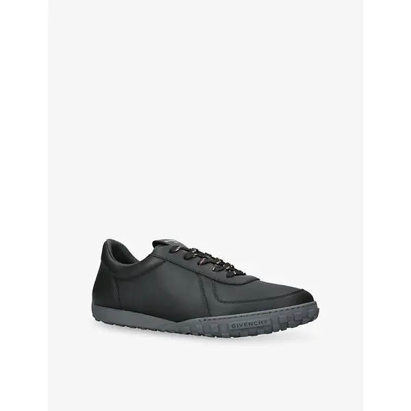 Givenchy Glide Runner Leather Trainers - Black