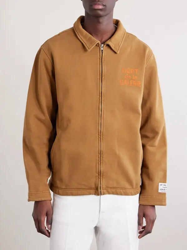 GALLERY DEPT. Montecito Logo-print Jacket - Brown