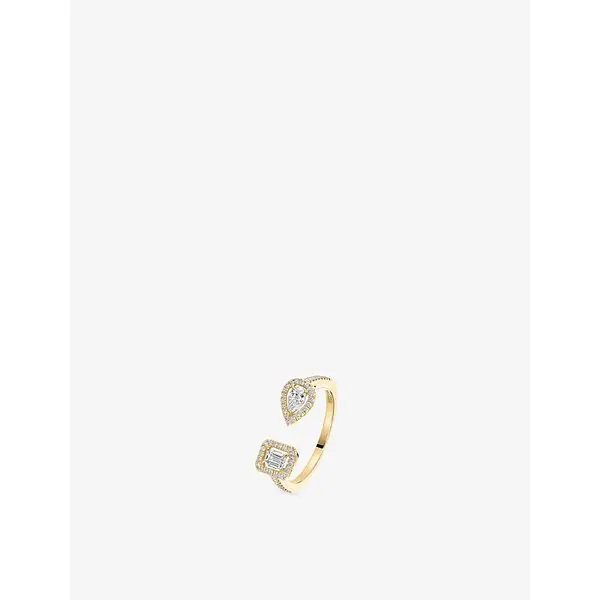 Messika My Twin Toi & Moi 18ct -gold And Diamond Ring - Yellow