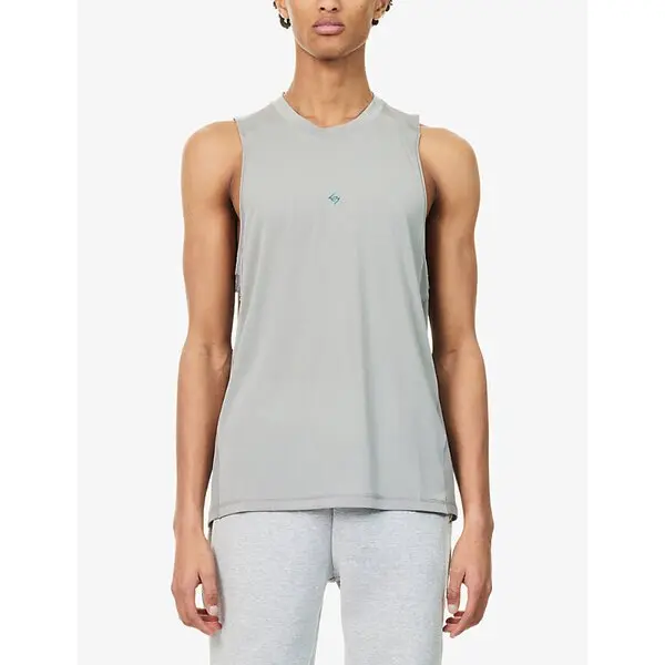 247 BY REPRESENT Numbers Stretch-jersey Vest