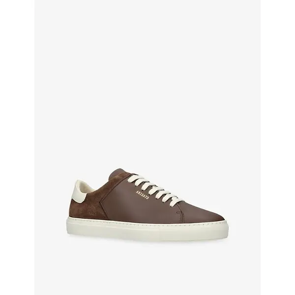 Axel Arigato Clean 90 Split Leather Trainers - Brown