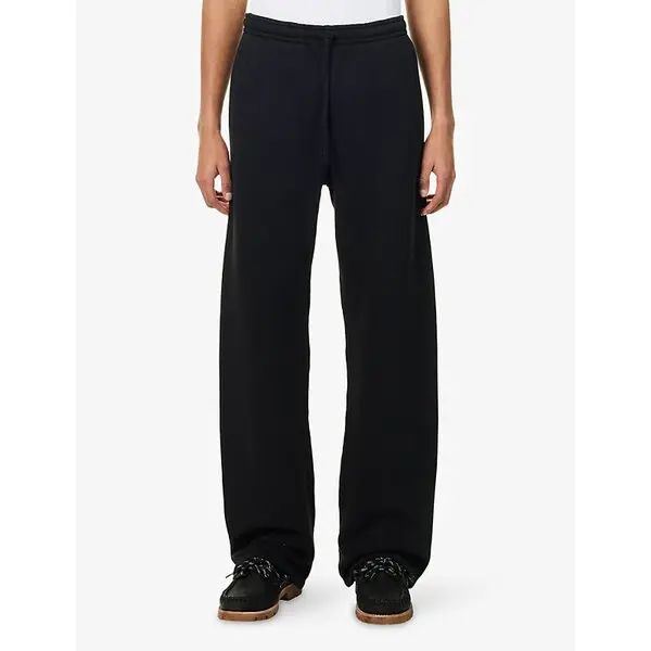 AUSTIN POST Rodeo Straight-leg Cotton Jogging Bottoms