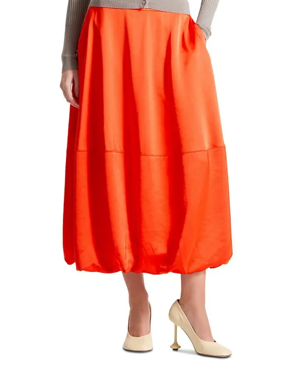 SAINT ART Montrose Bubble Midi Skirt