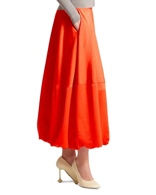 SAINT ART Montrose Bubble Midi Skirt